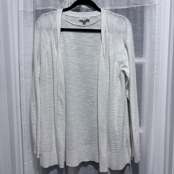 LOFT | Sweaters | Loft Womens Openfront Cardigan Lightweight 0 Cotton ...